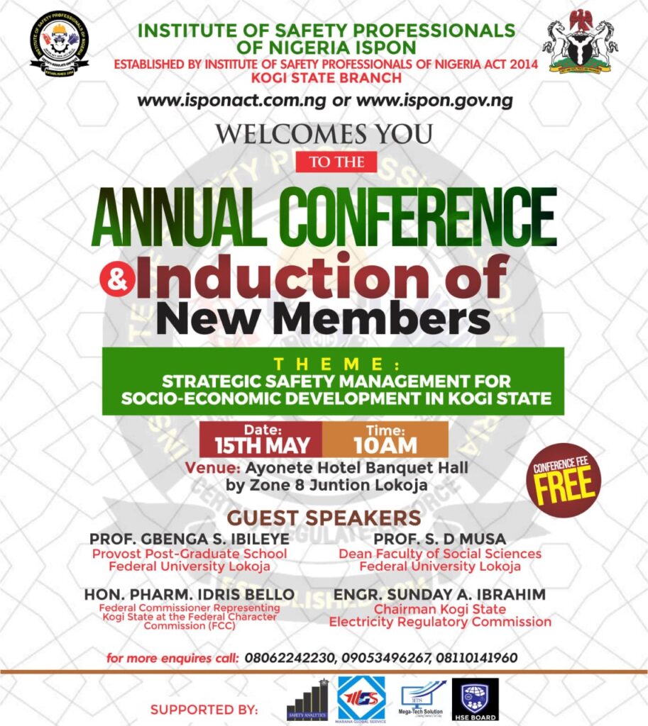 ISPON Kogi State – Institute of Safety Professionals of Nigeria